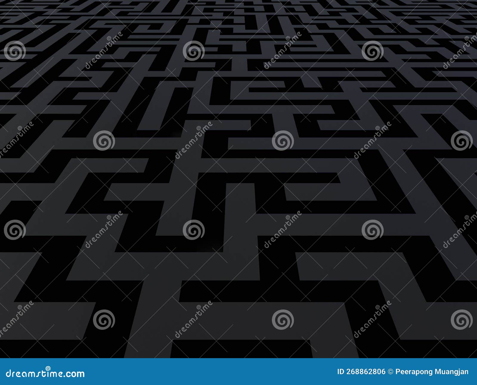 Abstract Labyrinth Background. Stock Illustration - Illustration of ...