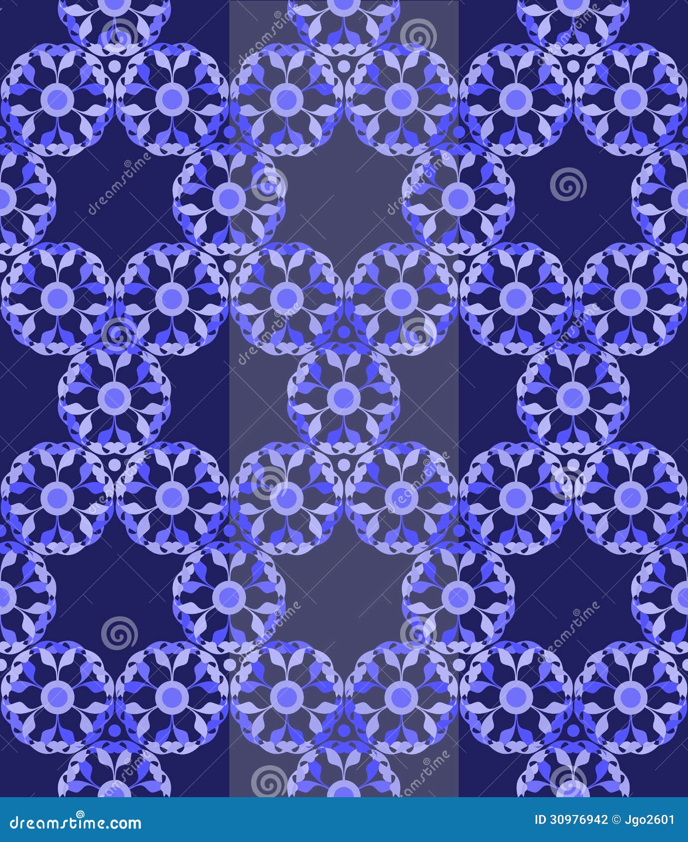 Abstract Lace Floral Seamless Pattern Stock Illustration - Illustration ...