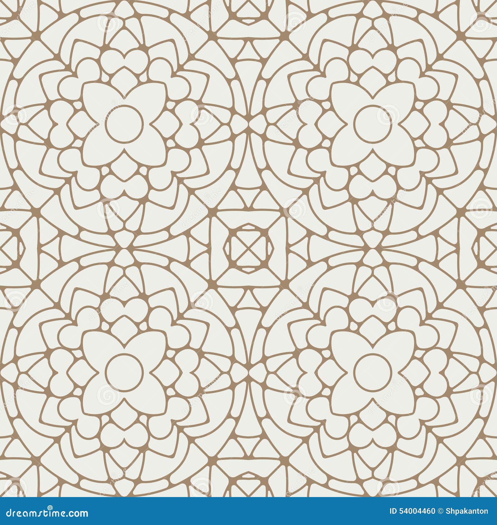 Abstract Lace Vector Seamless Geometric Pattern in Nice Light Ye Stock ...