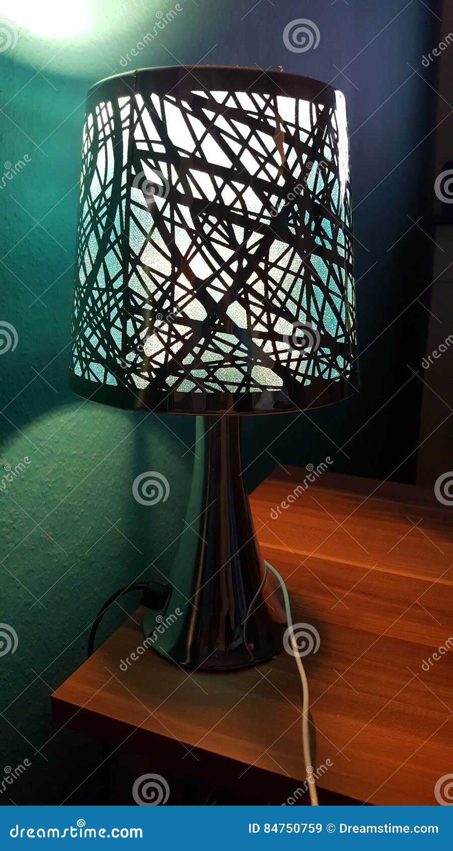 Abstract Lamp stock image. Image of lamp, blue, pretty - 84750759