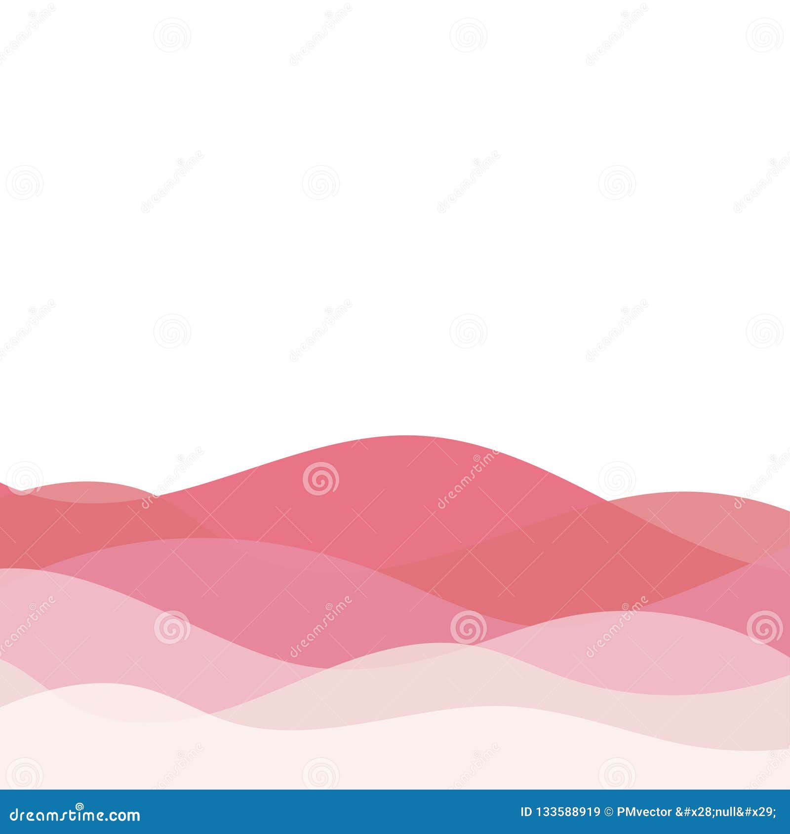 Abstract Landscape with Sweet Color Vector Background Illustrait Stock ...
