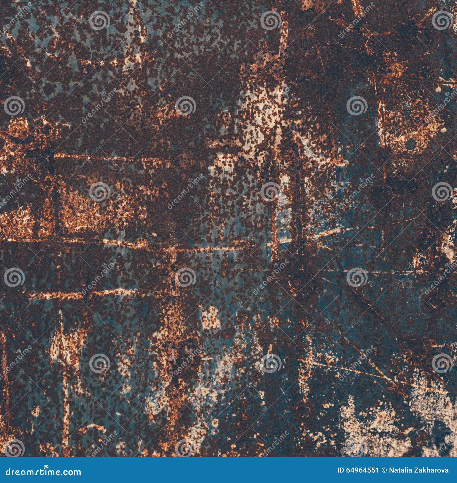 Abstract Large Rust Surface Background. Grungy Background with Stock ...