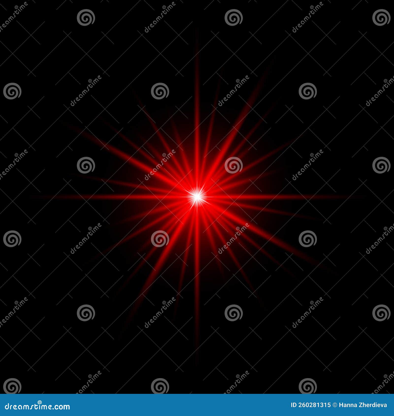 Abstract laser star red. stock illustration. Illustration of symmetry ...