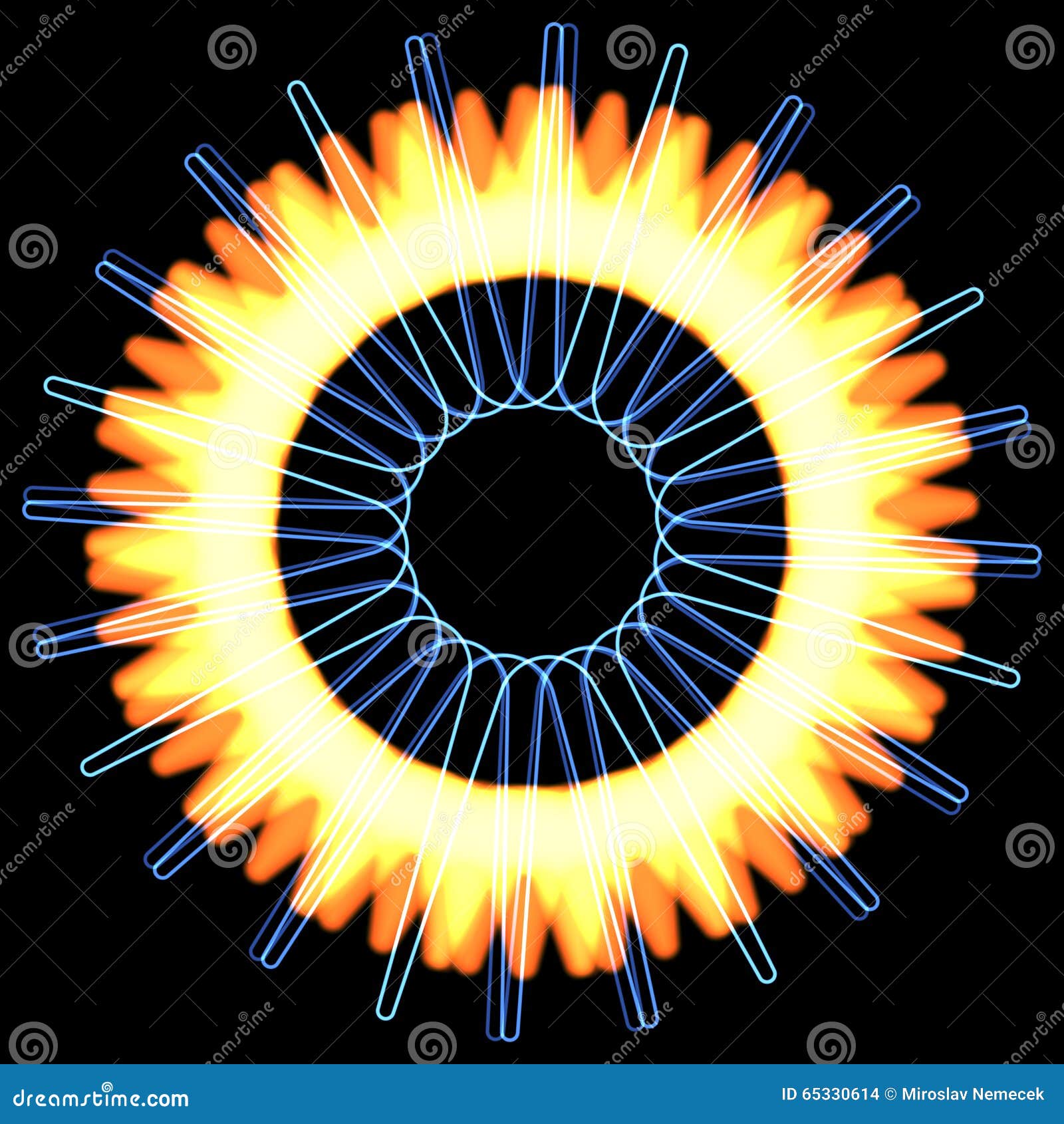Abstract laser waves stock illustration. Illustration of diagram - 65330614