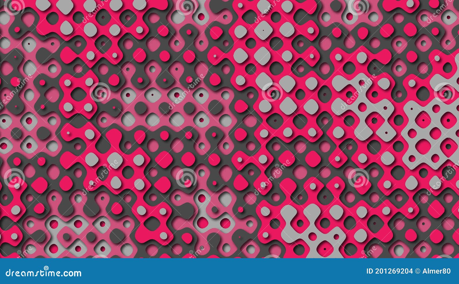 Abstract Layered Background with Spots in Different Colors in Papercut ...