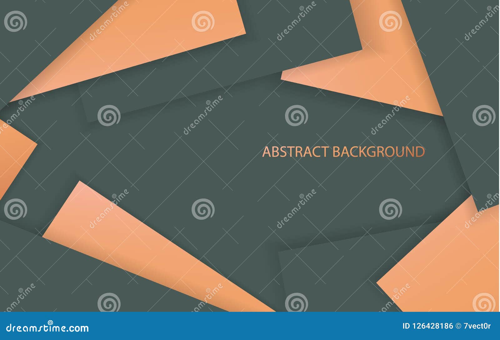 Abstract Layered Paper Style Background Stock Vector - Illustration of ...