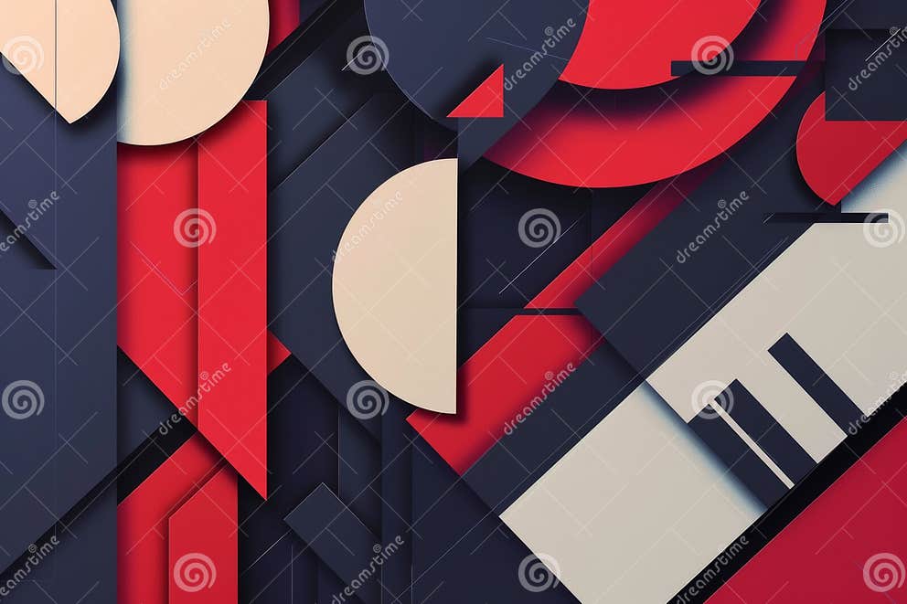 Abstract Layout Designs in a Sleek, Modern Style. Stock Illustration ...