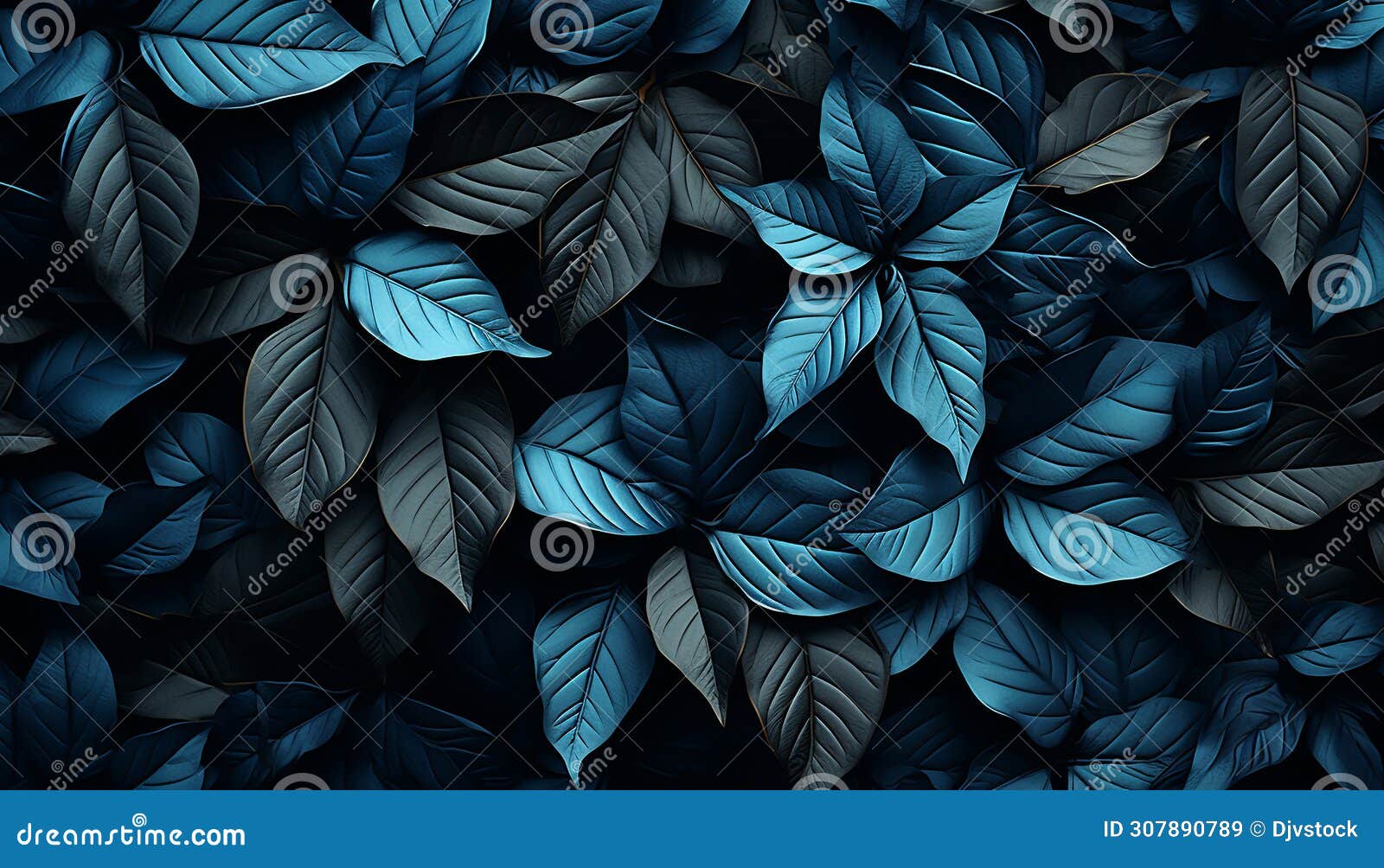Abstract Leaf Backdrop Illustration, Nature Decoration in Modern ...