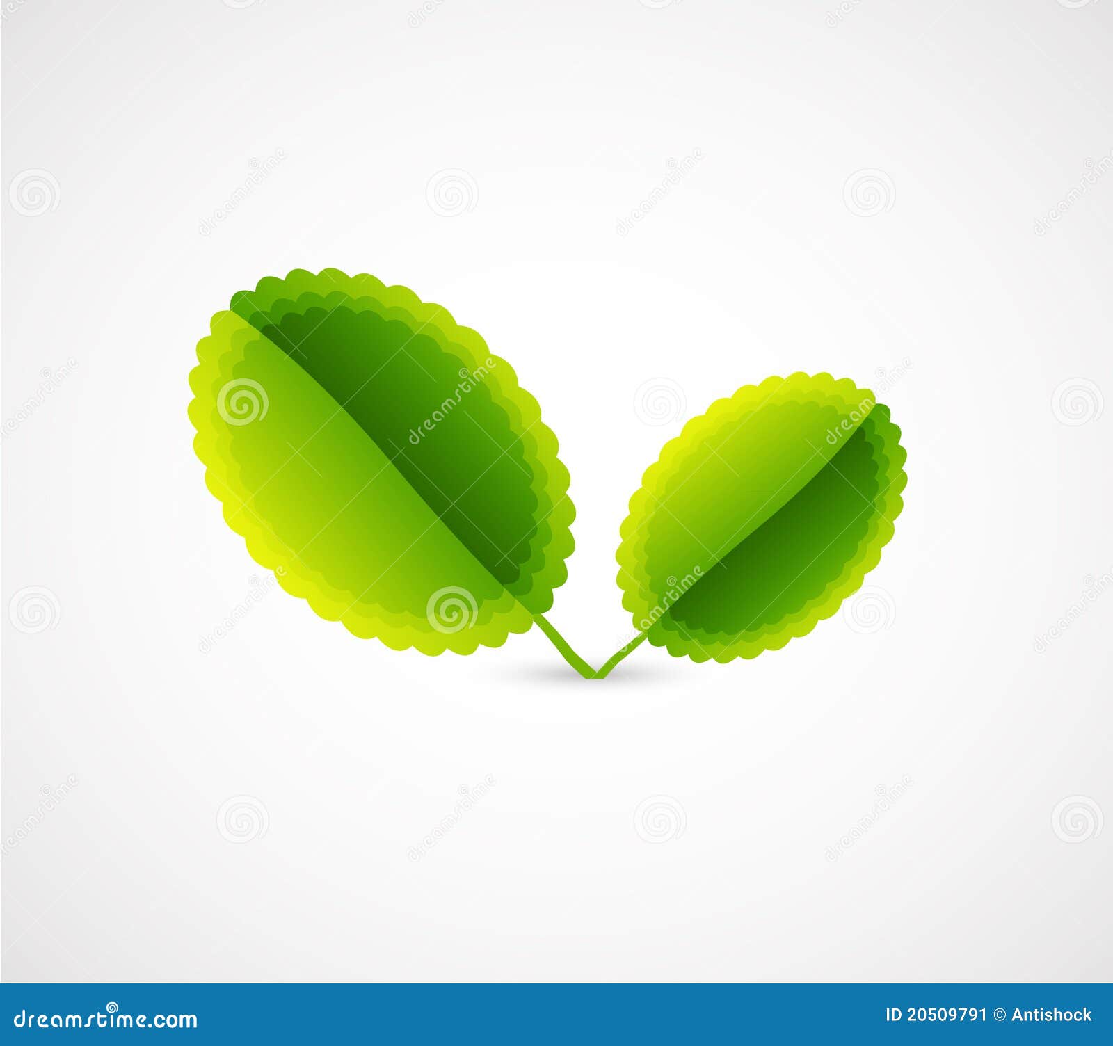 Abstract leaf concept stock vector. Illustration of digital - 20509791