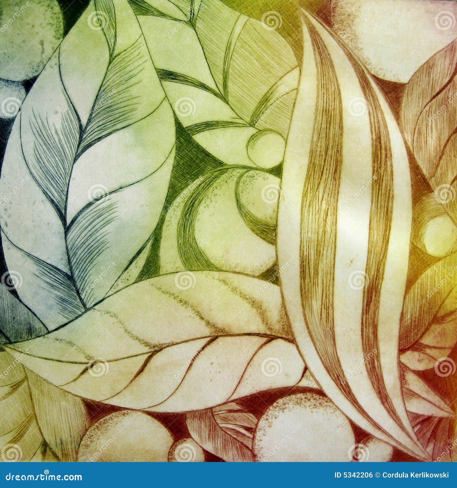 Abstract Leafs Geometric Circles Element Colors Gradation Effects Your ...