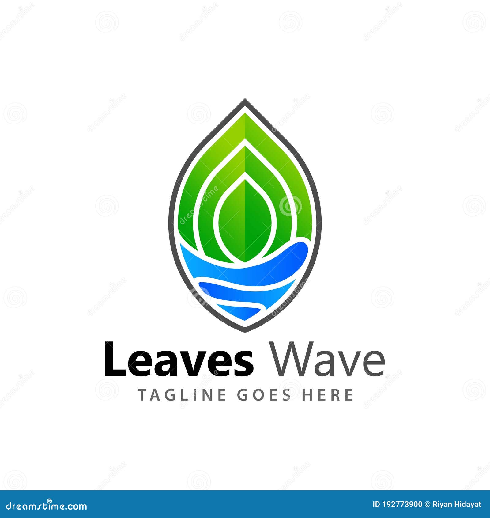 Leaves Wave Texture Vector Illustration | CartoonDealer.com #67971102