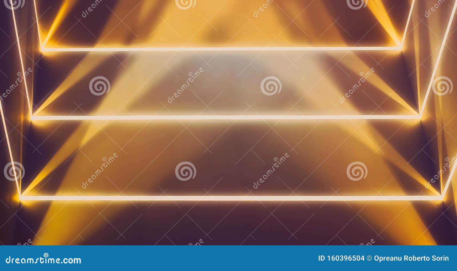 Abstract Led Lights and Shadows on the Wall Stock Photo - Image of ...