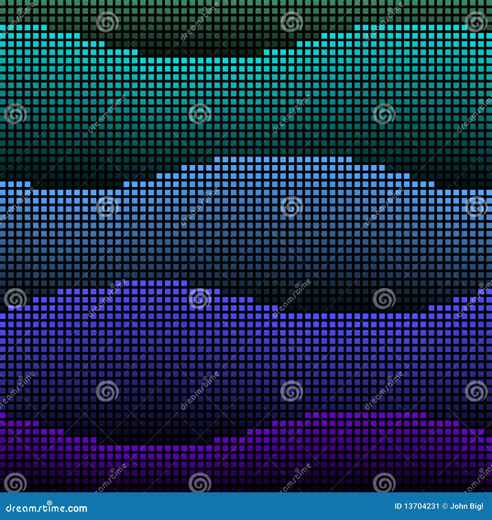 Abstract led waves stock vector. Illustration of square - 13704231