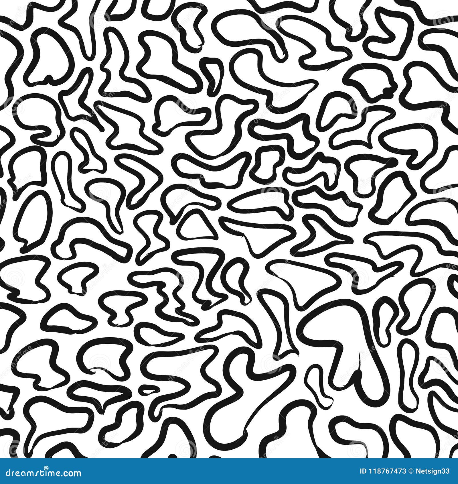 Abstract Leopard Wallpaper Pattern Stock Vector - Illustration of black ...