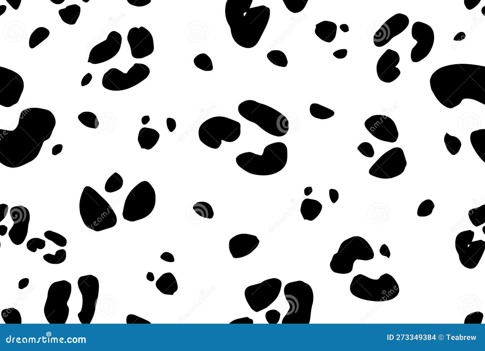 Abstract Leopard Fur Texture. Seamless Pattern Stock Vector ...