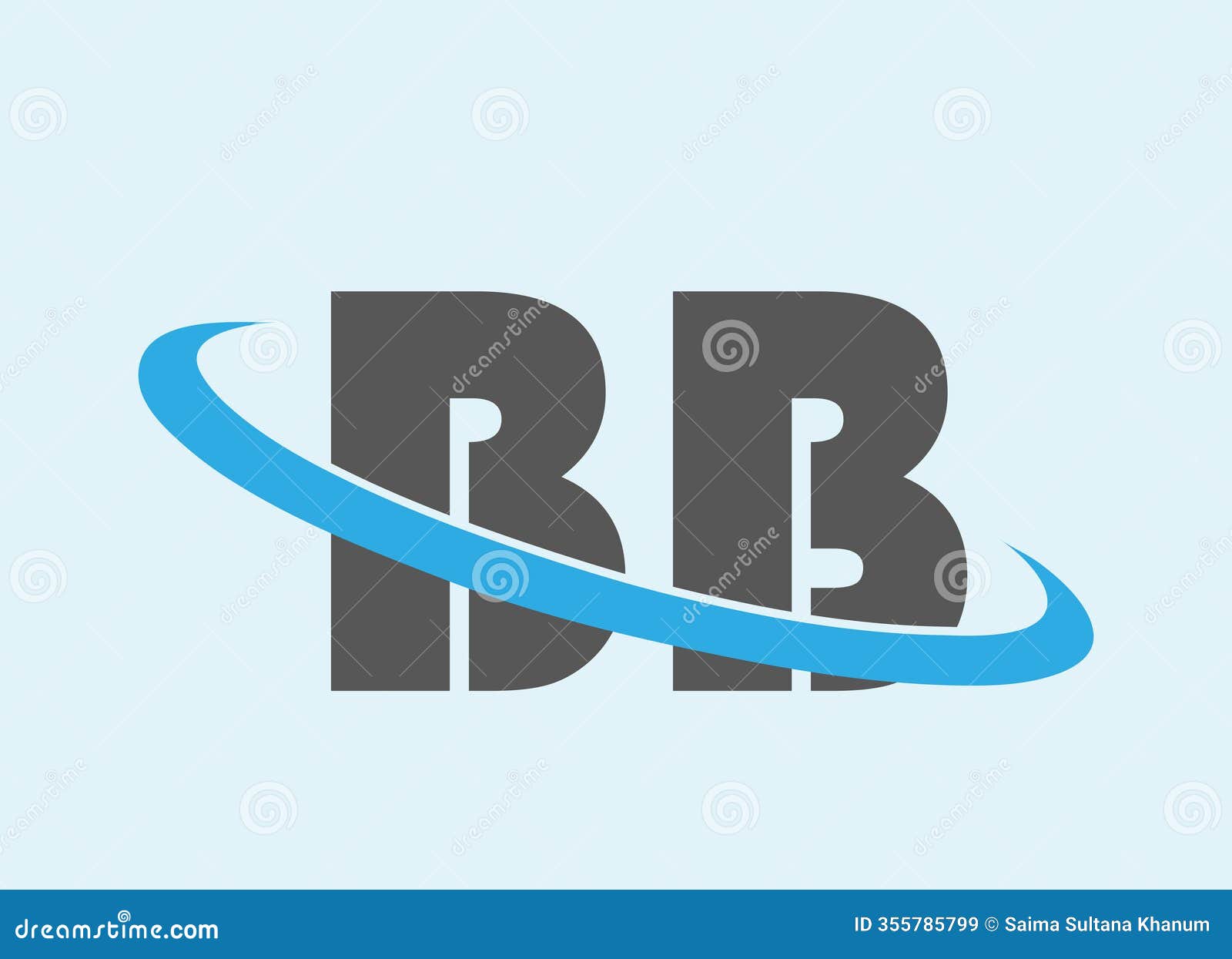 Abstract Letter BB Logo Design. BB Initial Logo Design Monogram for ...