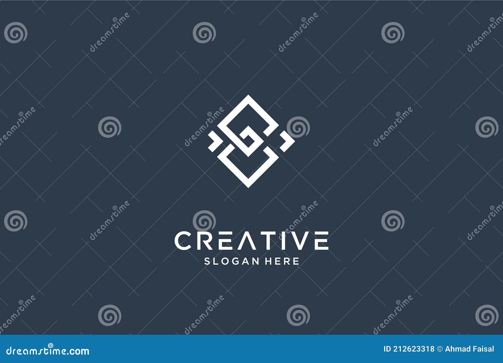 Abstract Letter C Logo Design Stock Vector - Illustration of icon ...