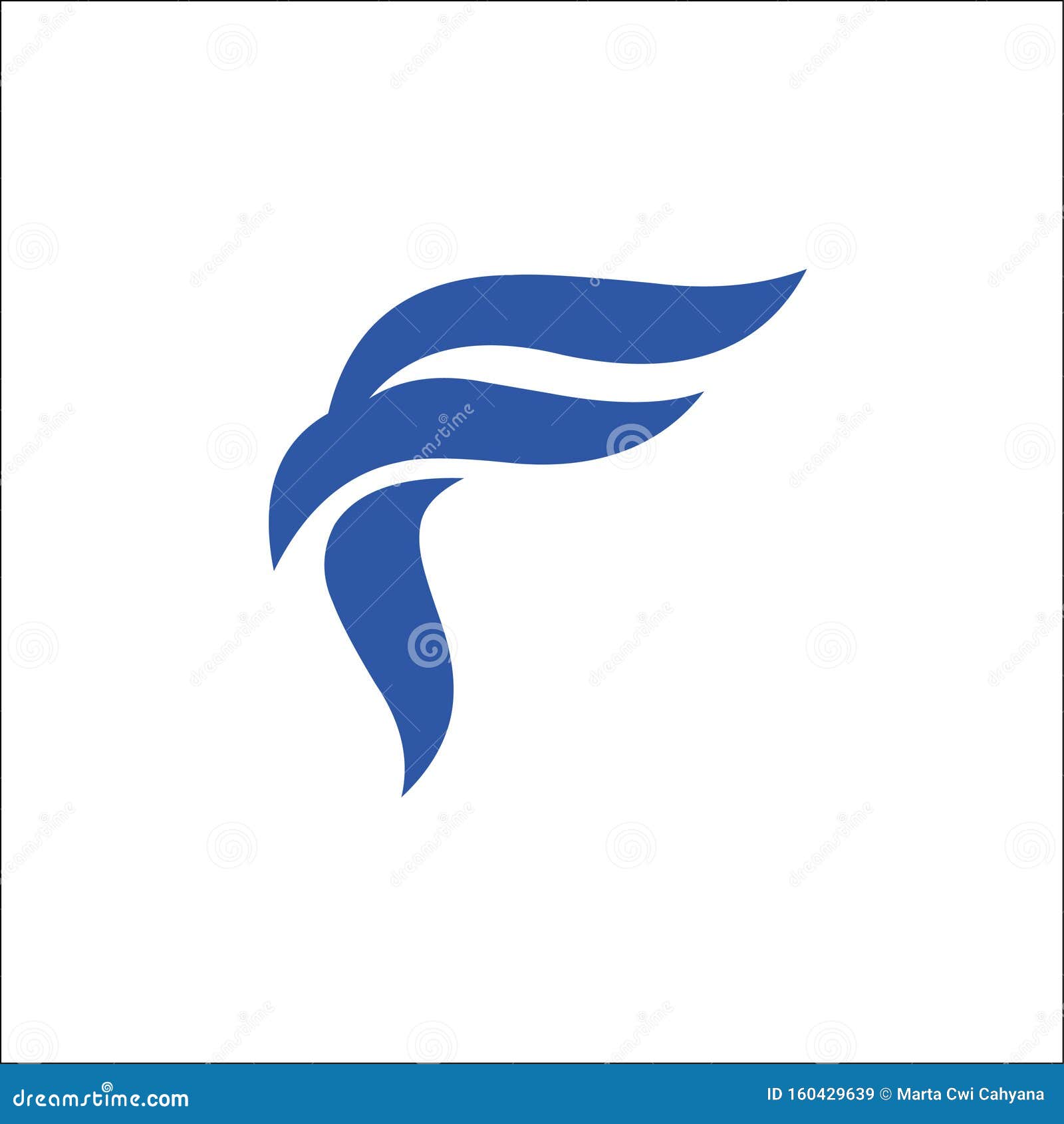 Abstract Letter F Logo Initial Logo Vector Stock Vector - Illustration ...