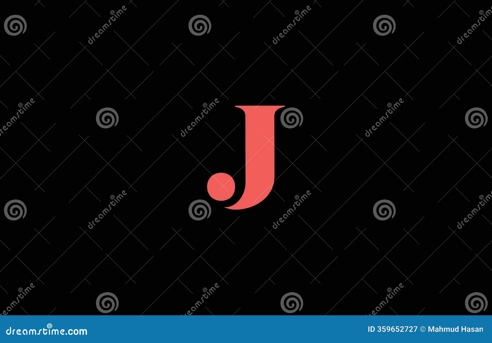Abstract Letter J Logo Design Template Stock Vector - Illustration of ...