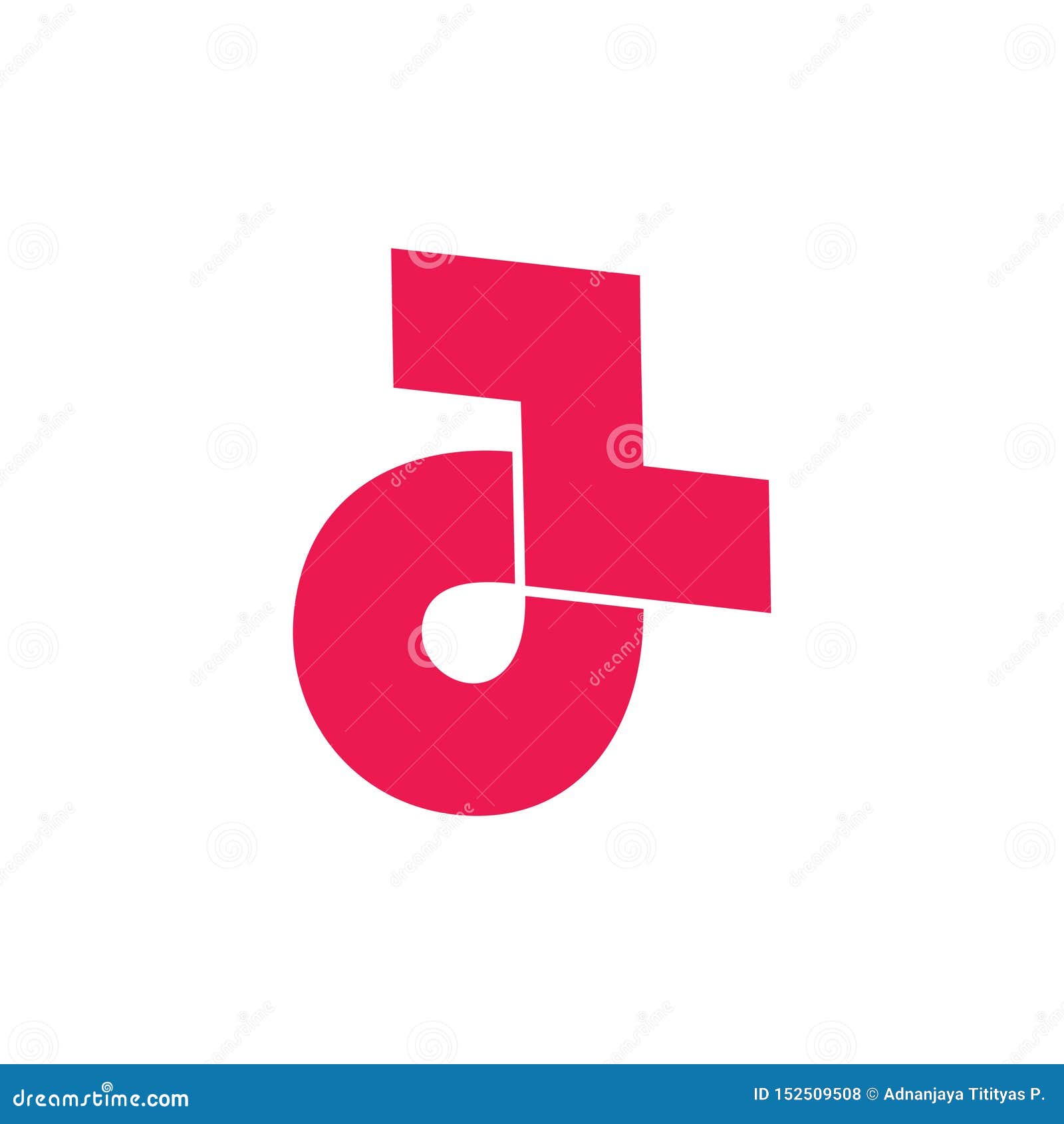 Abstract Letter Jd Simple Logo Vector Stock Vector - Illustration of ...