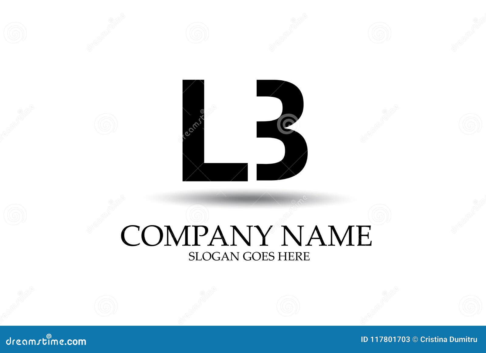 Abstract Letter LB Logo Design Vector. Stock Vector - Illustration of ...