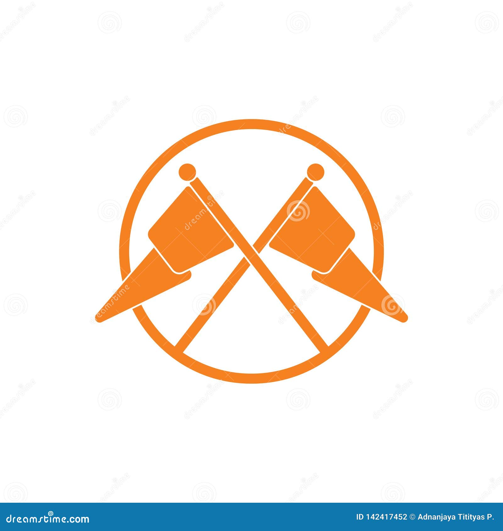 Abstract Letter M Cross Flag Design Logo Vector Stock Vector ...