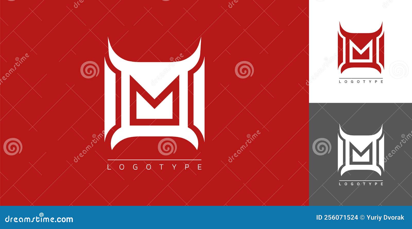 Abstract Letter M Logo, Premium Vector Logotype Stock Vector ...