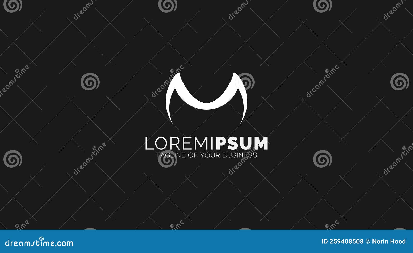Abstract Letter M Modern Logotype Icon Design Concept Stock Vector ...