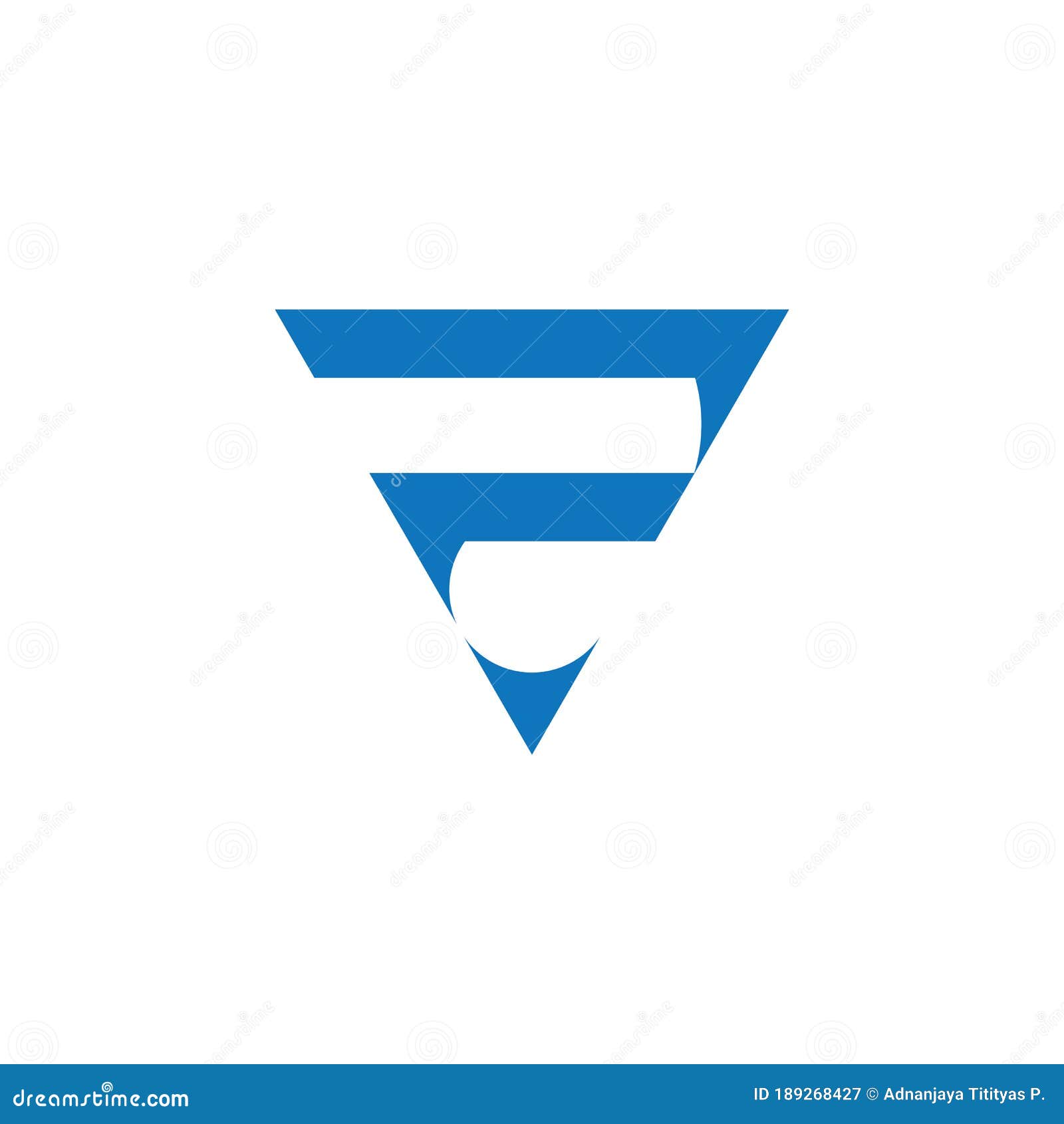 Abstract Letter R Triangle Arrow Geometric Logo Vector Stock Vector ...