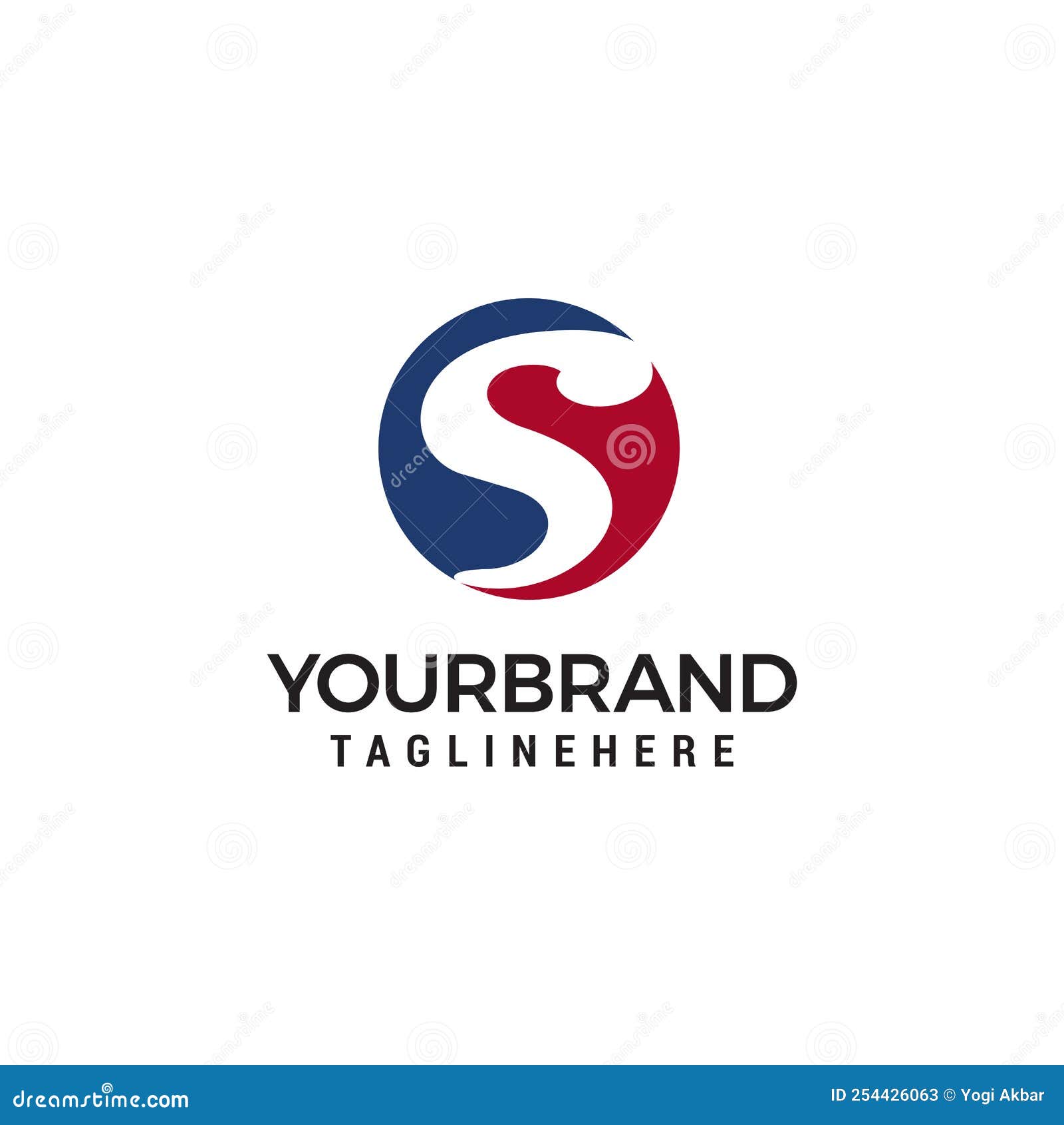 Abstract Letter S Logo Alphabet Logo Design Vector Template Stock ...