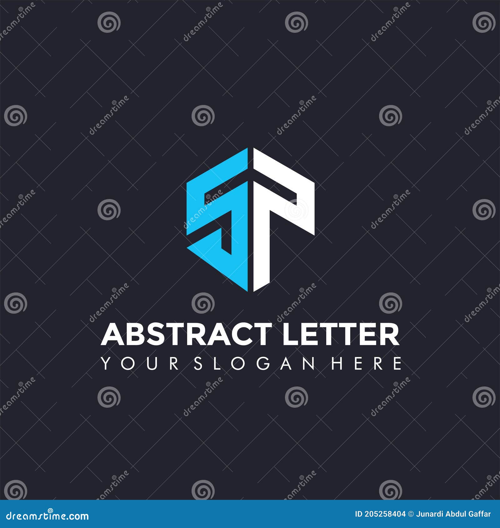 Abstract Letter SP Logo Template. Vector Illustrator Eps.10 Stock ...