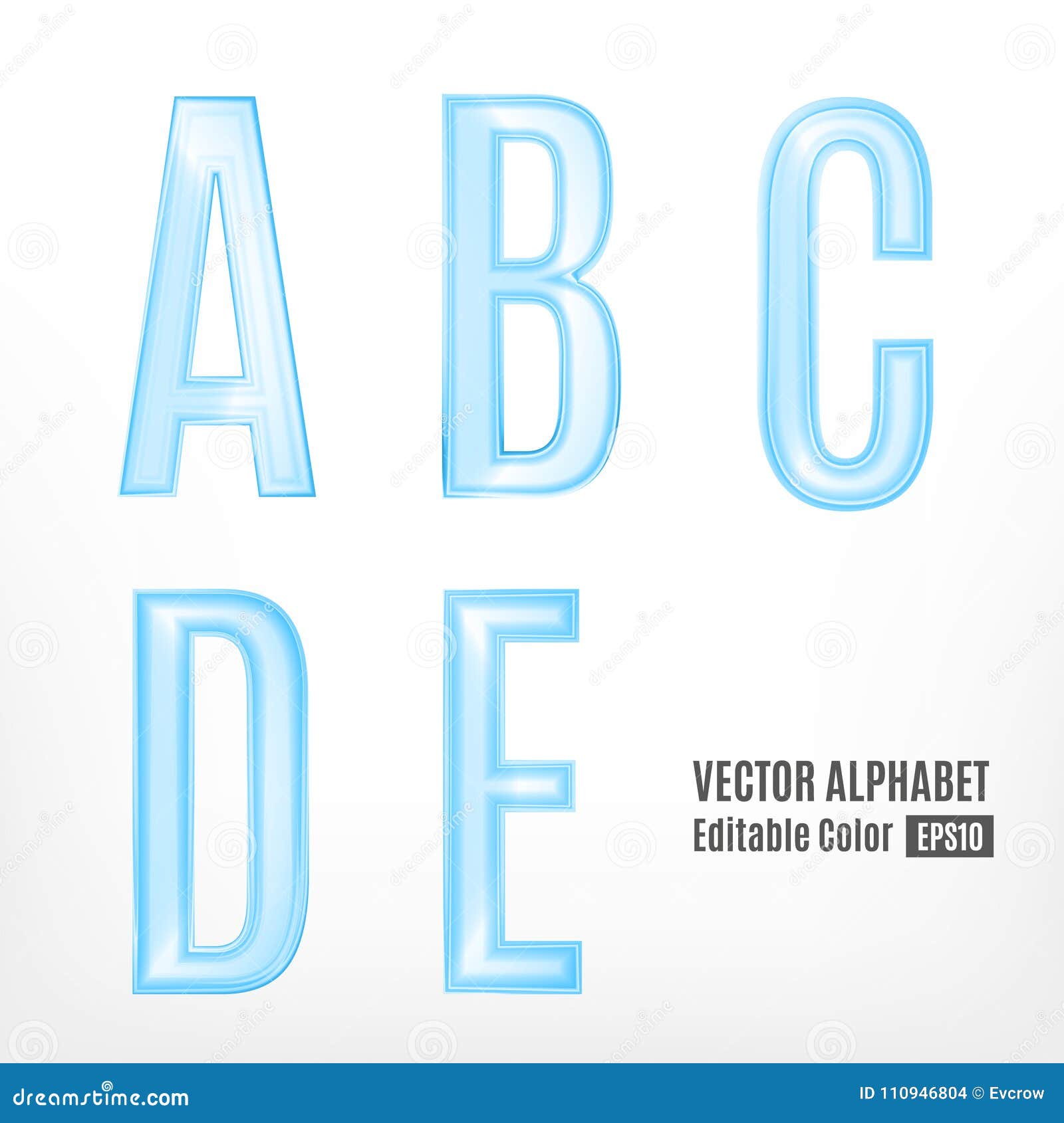 Abstract Letters of the Alphabet Stock Vector - Illustration of design ...