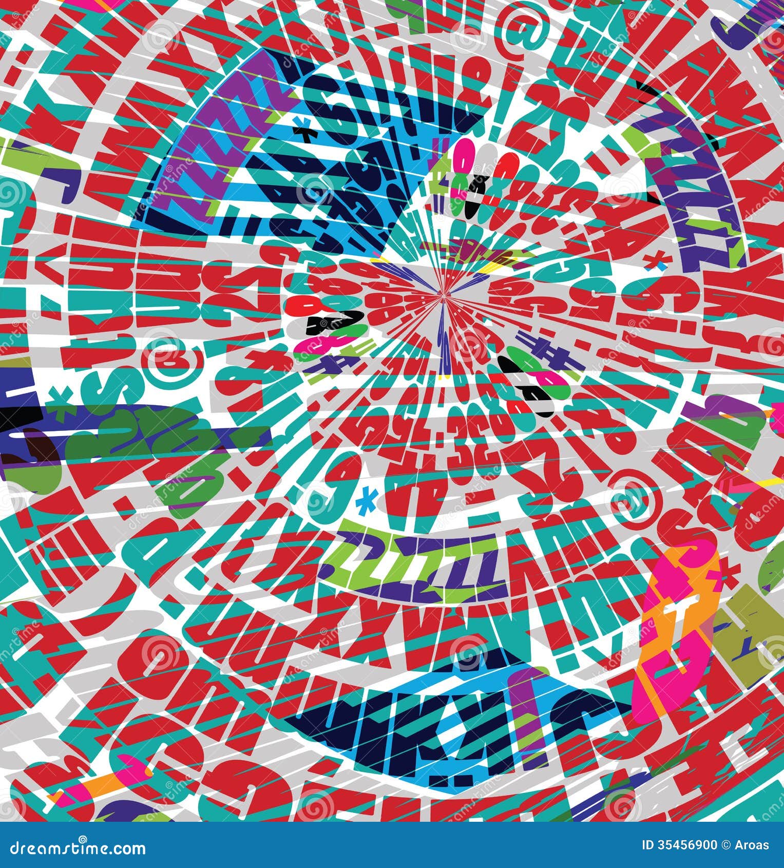 Abstract Letters Background Stock Vector - Illustration of font ...