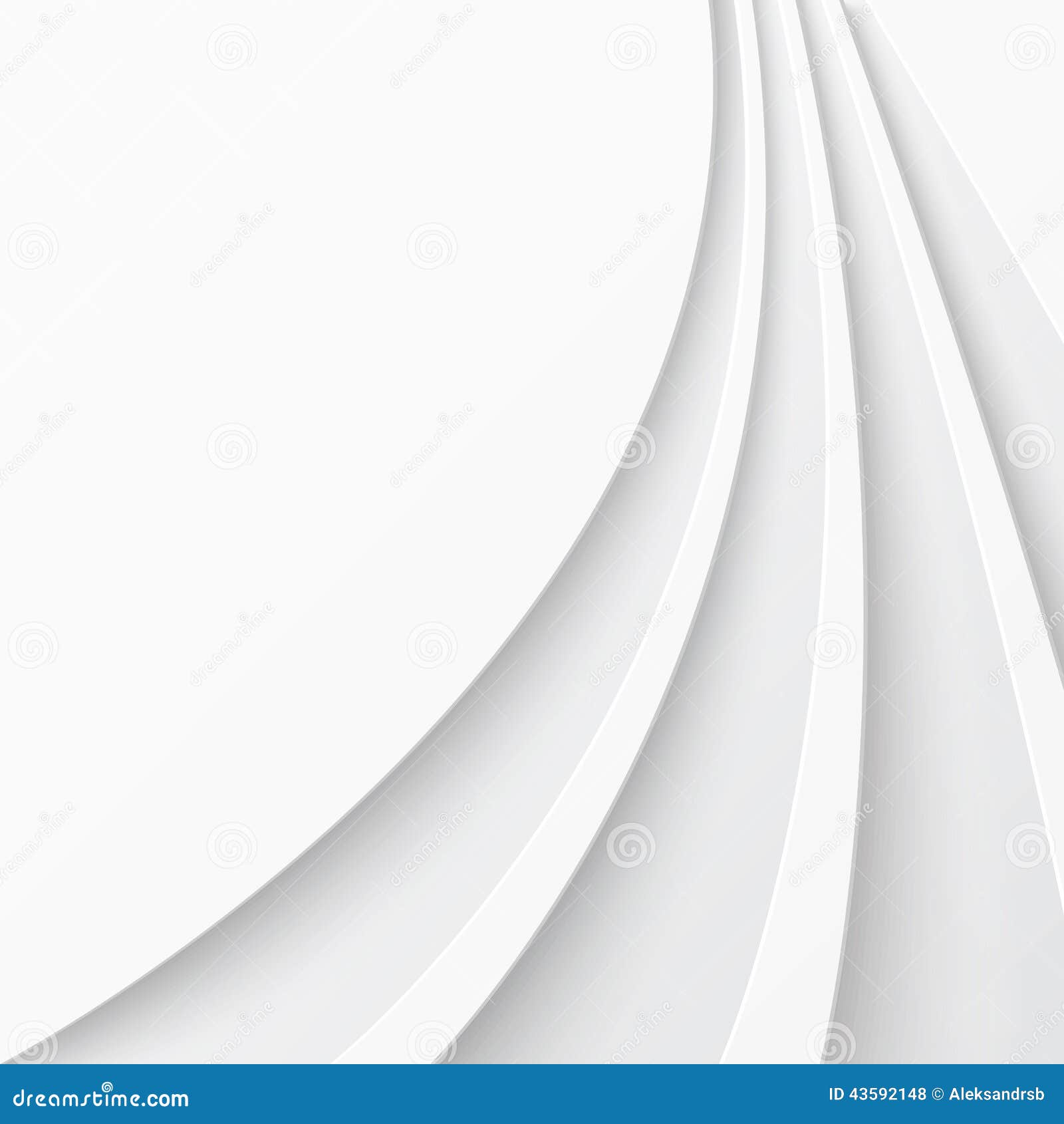 Abstract Light Background with Curved Lines Stock Vector - Illustration ...