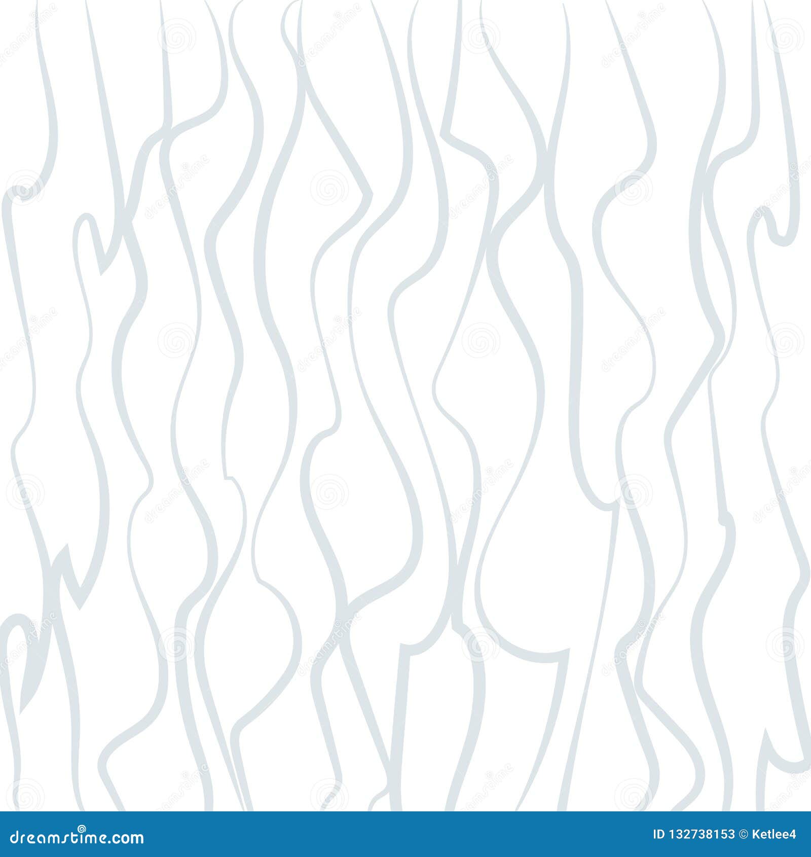 Abstract Light Background Curved Vertical Wavy Lines on a White ...