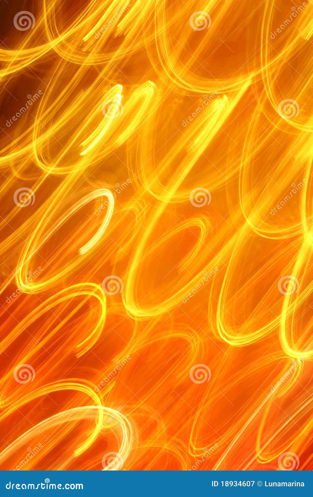 Abstract Light Background Red Orange Night Lights Stock Image - Image ...