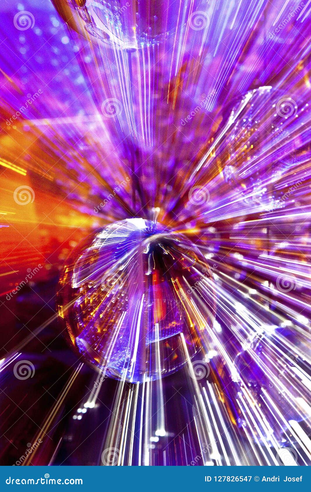 Abstract Light Balls Feel Like Christmas Time Stock Image - Image of ...