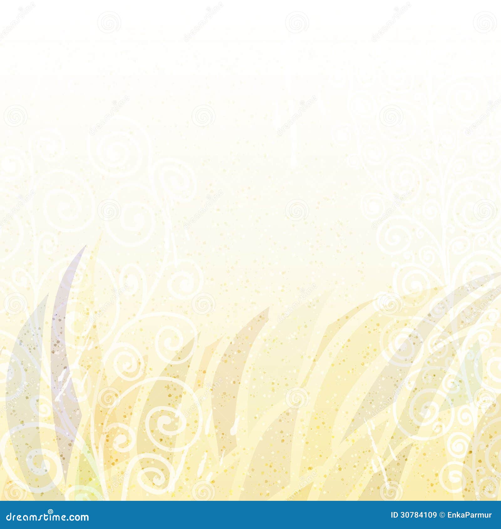 Abstract Light Beige Floral Background Stock Vector - Illustration of ...