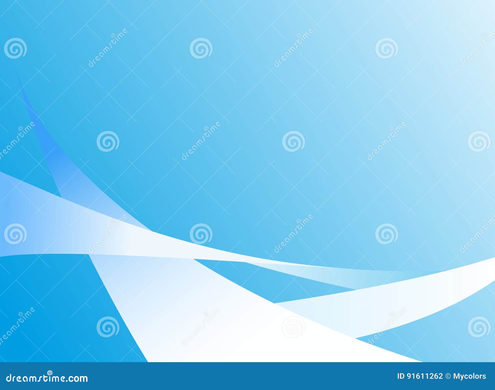 Abstract Light Blue Background with Abstractions Stock Illustration ...