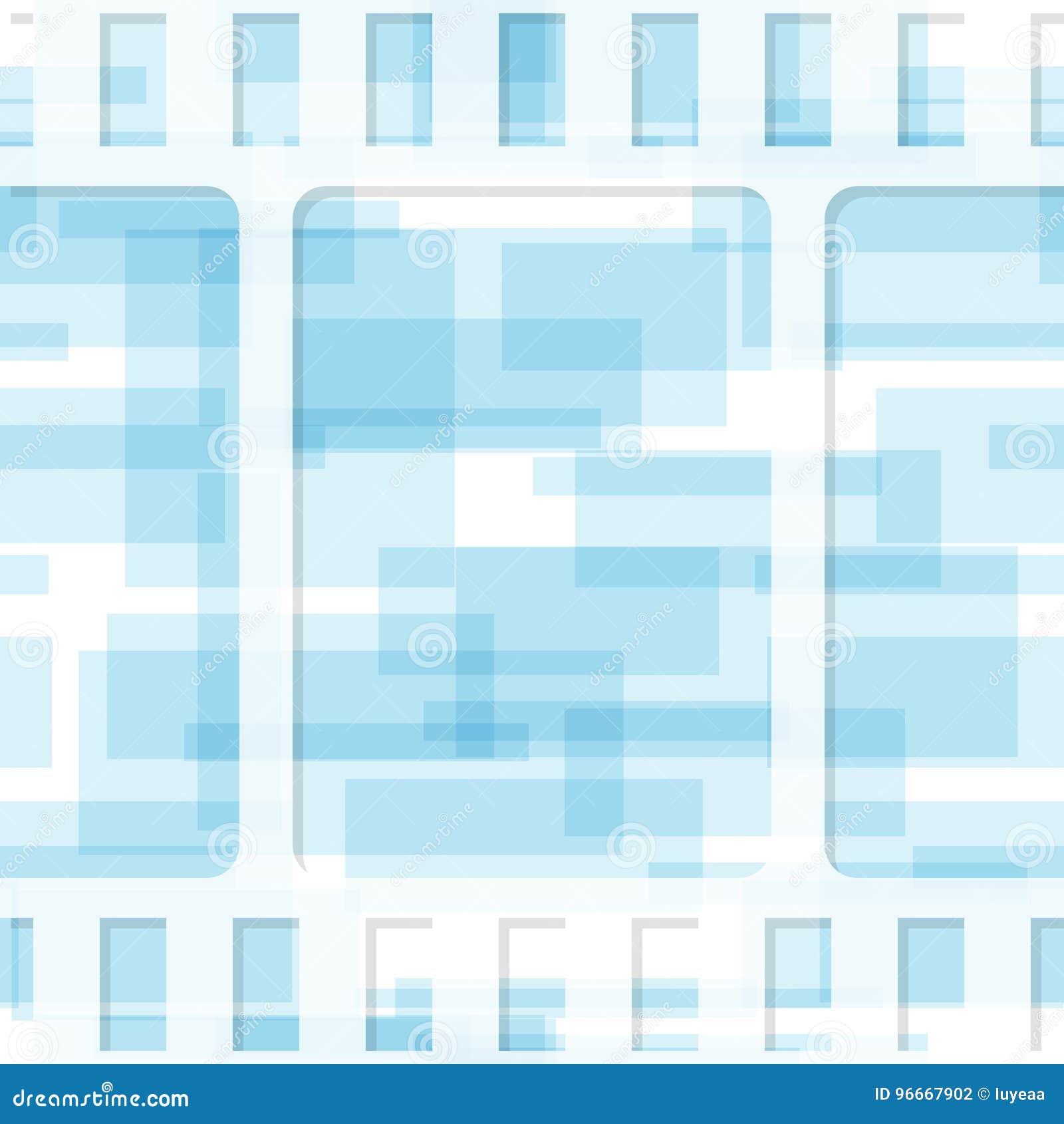 Abstract Light Blue Background. Camera Film Concept Stock Vector ...