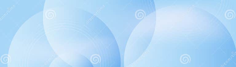 Abstract Light Blue Background with Circular Patterns and Soft ...