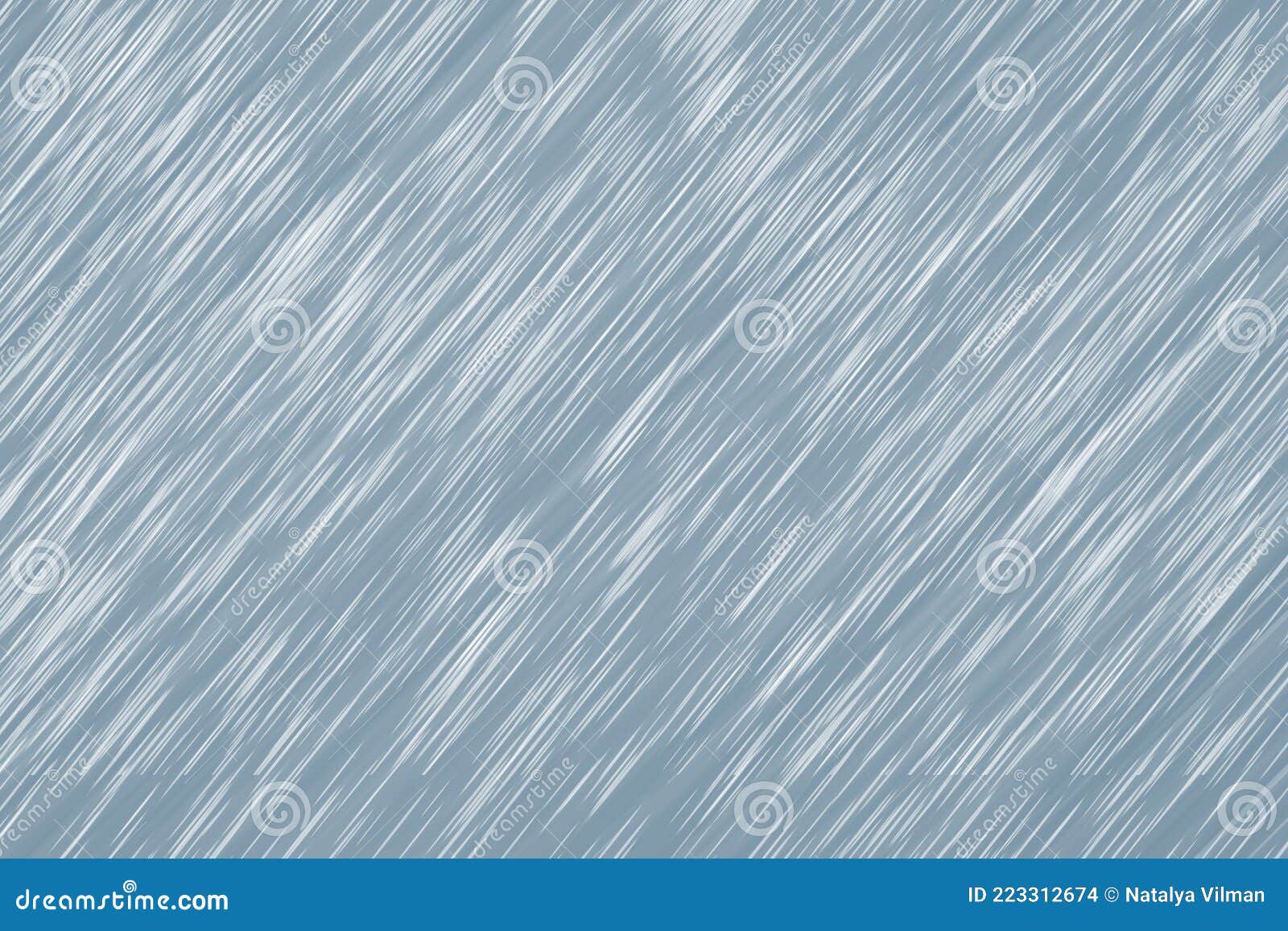 Abstract Light Blue Background With Diagonal White Lines. Rain Effect ...