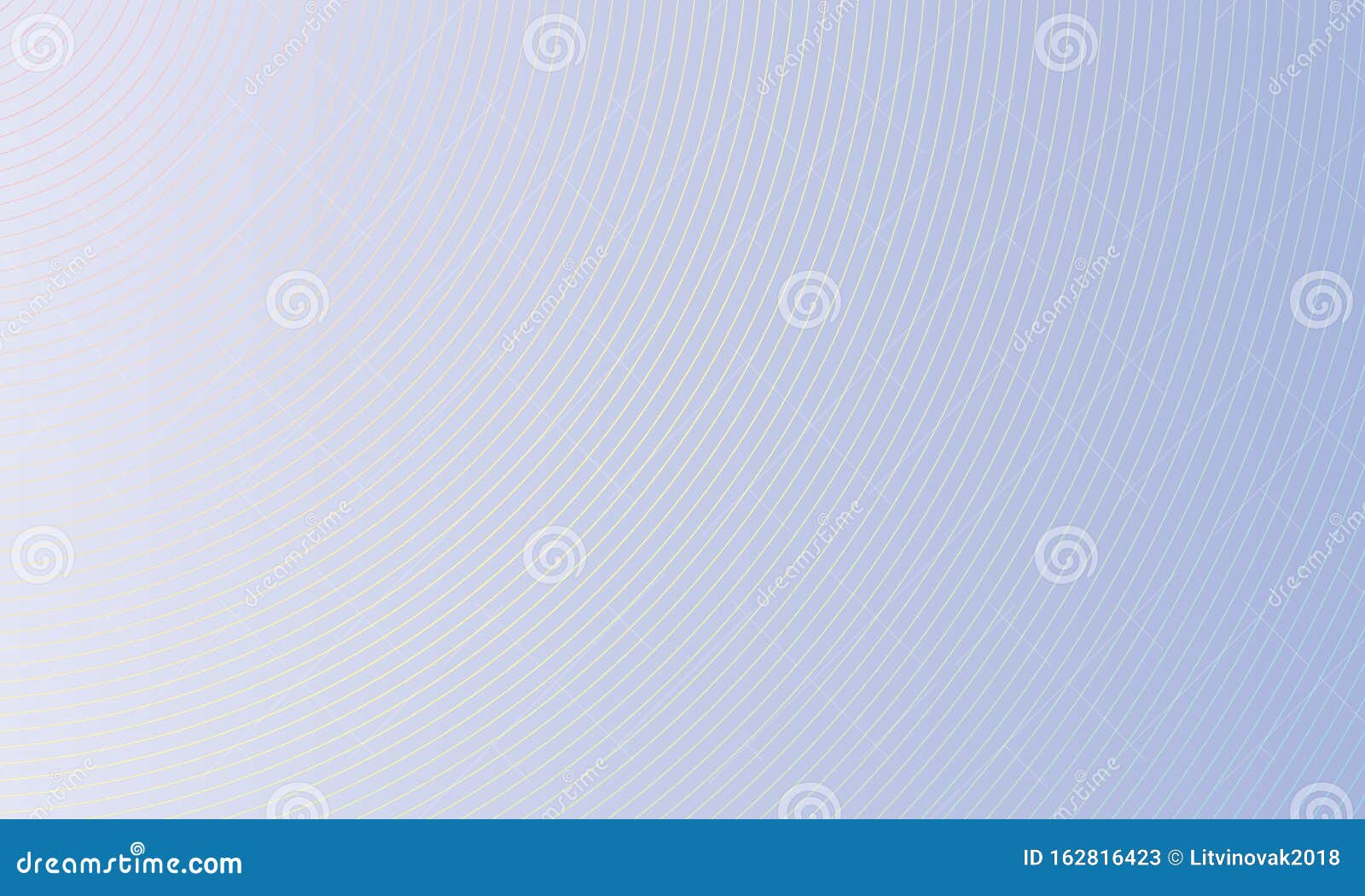 Abstract Light Blue Background with Lines and Circles. Vector ...