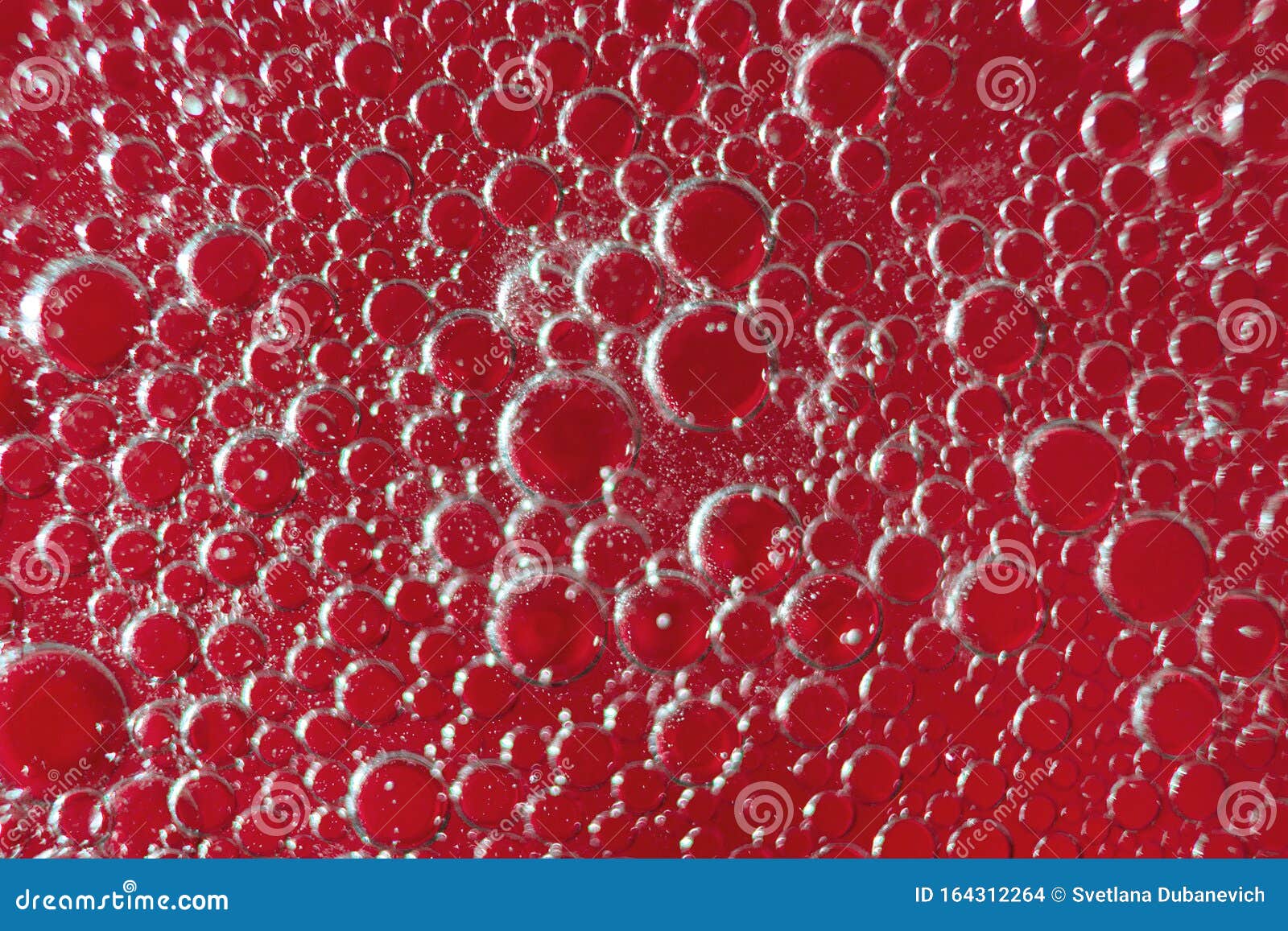 Abstract Light Blue Background with Oil Circles . Stock Photo - Image ...