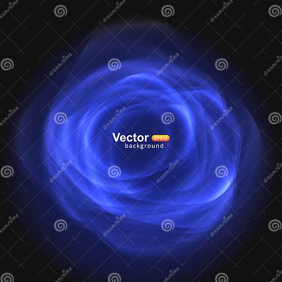 Abstract Light Blue Circle Wave Stock Vector - Illustration of creative ...