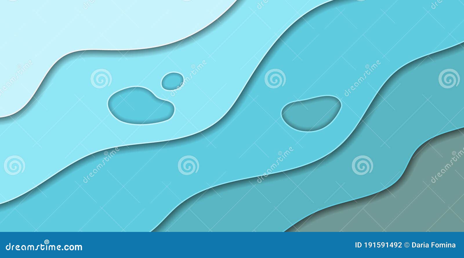 An Abstract Light Blue 3d Imitation Background Stock Illustration ...
