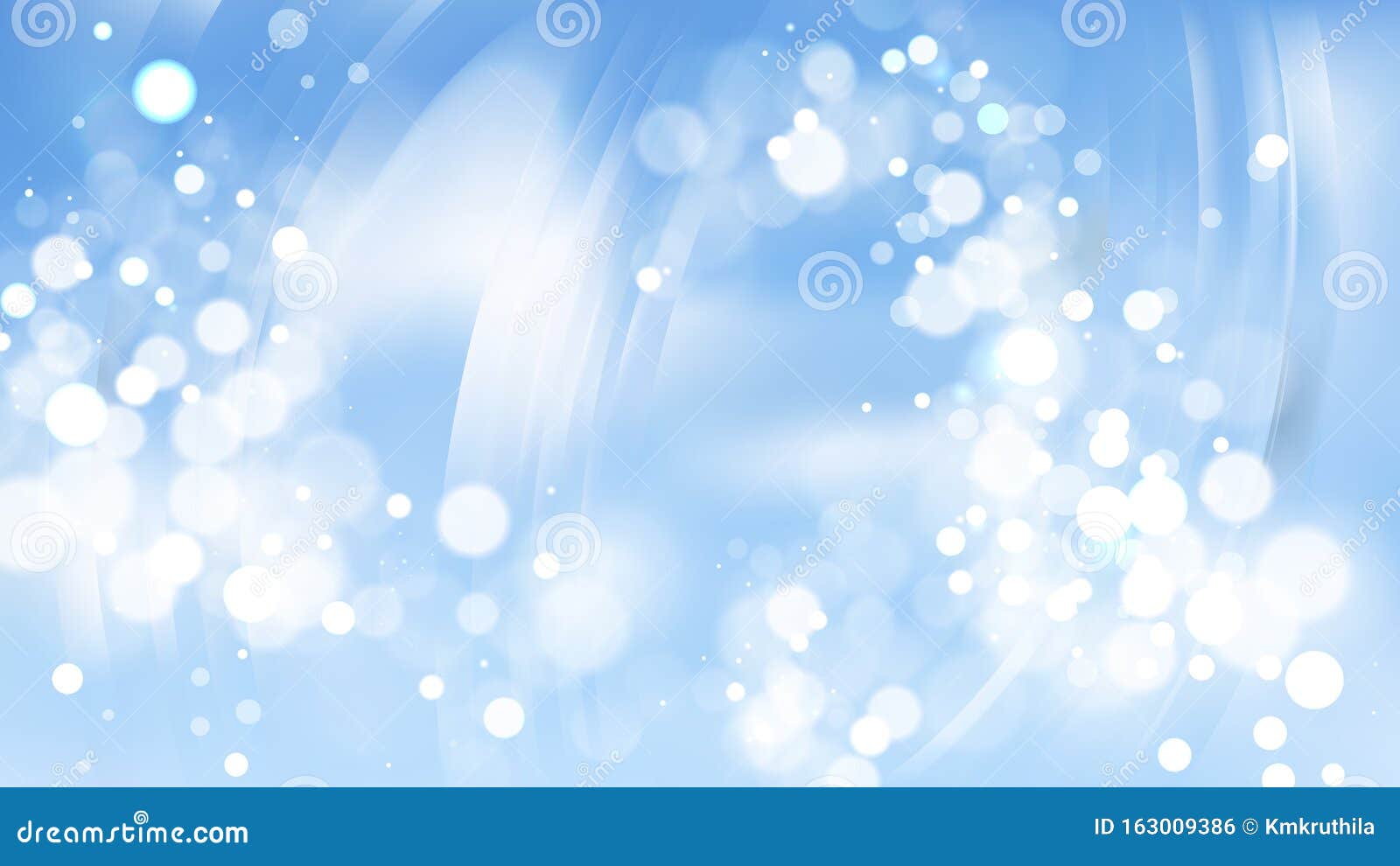 Abstract Light Blue Defocused Background Vector Stock Illustration ...
