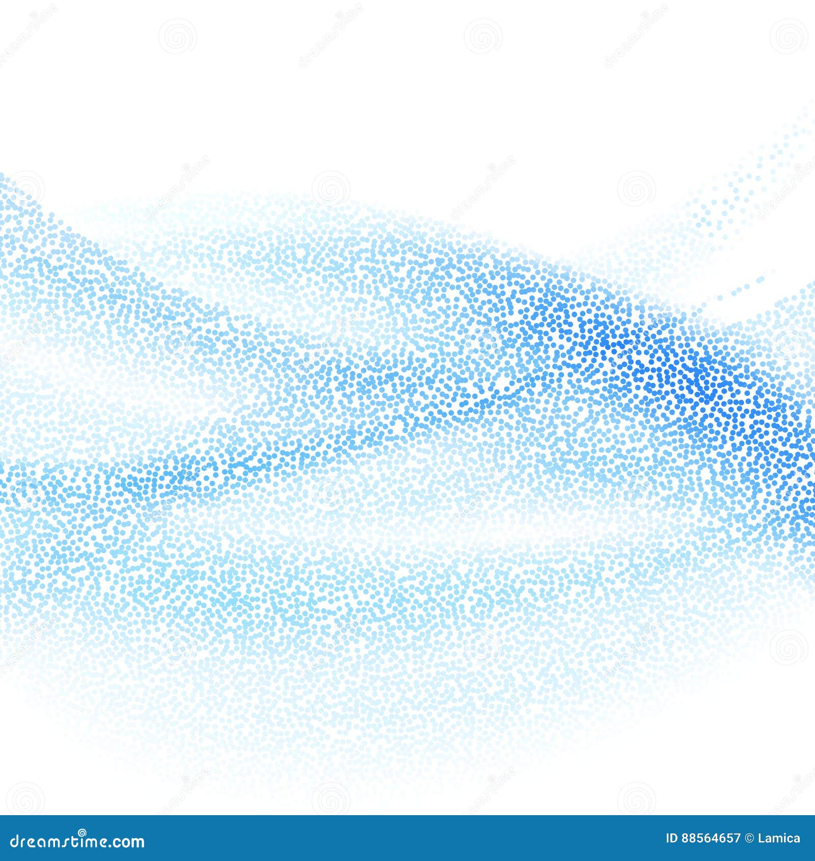 Abstract Light Blue Dotted Background Stock Illustration - Illustration ...