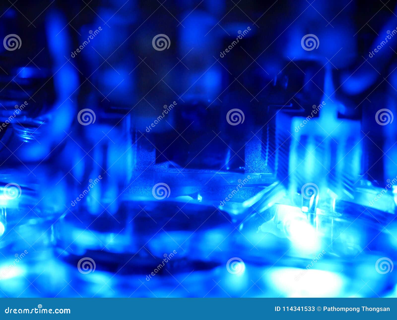 Abstract Light Blue Electronic. Stock Image - Image of business ...