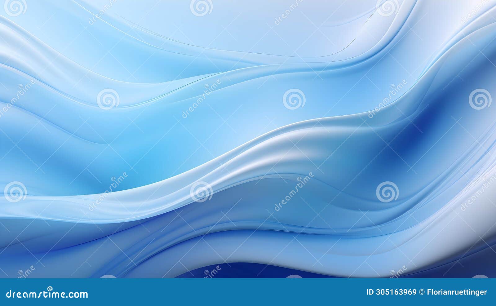 Abstract Light Blue Fluid Wave Background for Modern Presentations ...
